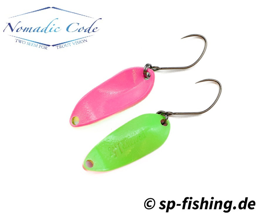 Nomadic Code Spoon Prouder Asian Glow – SP-Fishing