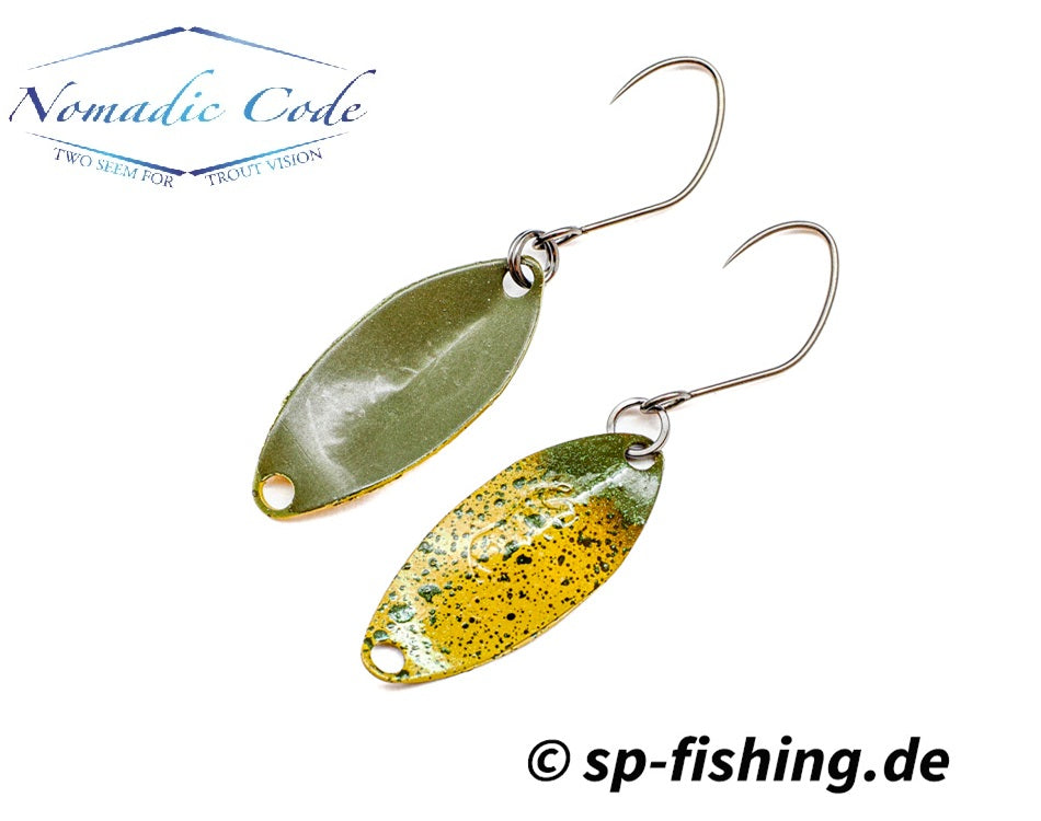 Nomadic Code Spoon Silky Neko PON Glow – SP-Fishing