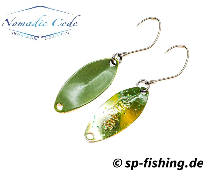Nomadic Code Spoon Silky Sonderfarbe-#3 – SP-Fishing